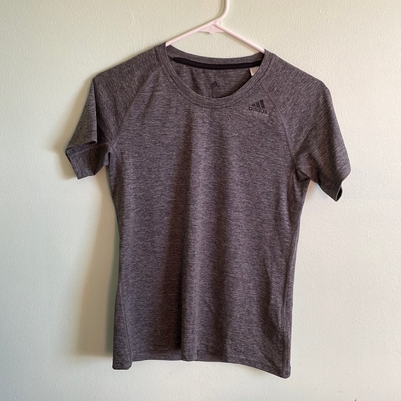 adidas | Tops | Adidas Dri Fit Gray Top | Poshmark